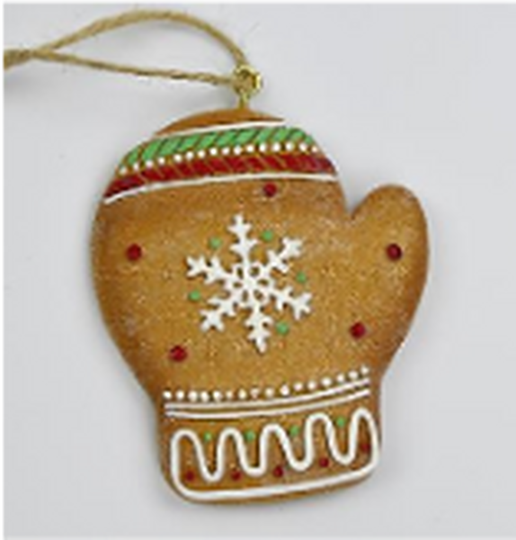 Gingerbread Hanging Glove - Woodmeadow Garden Centre
